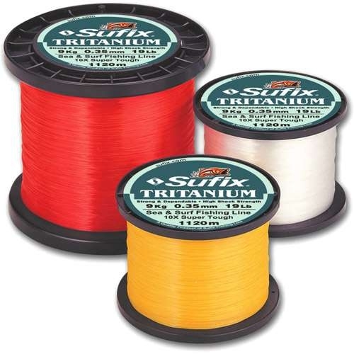 Vlasec Sufix Tritanium Neon Orange Průměr: 0,35mm od 0 Kč | Rybaření.cz